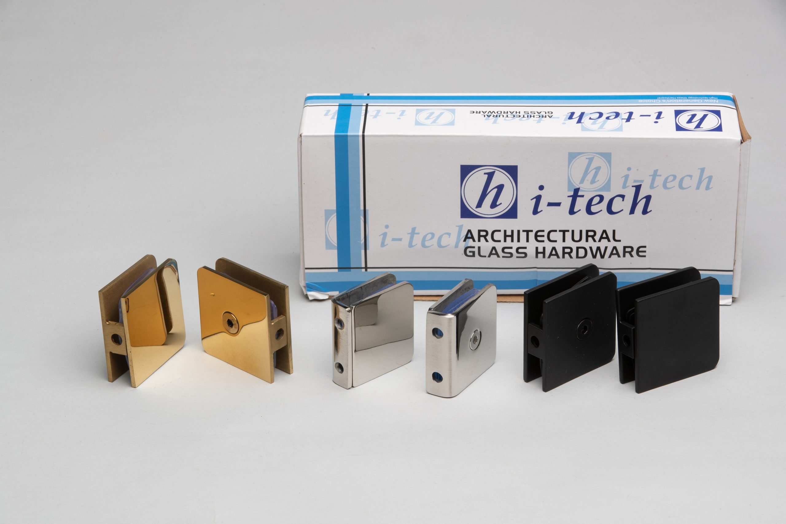 FLOOR TO GLASS SQUARE BRACKETS - Naqiyah